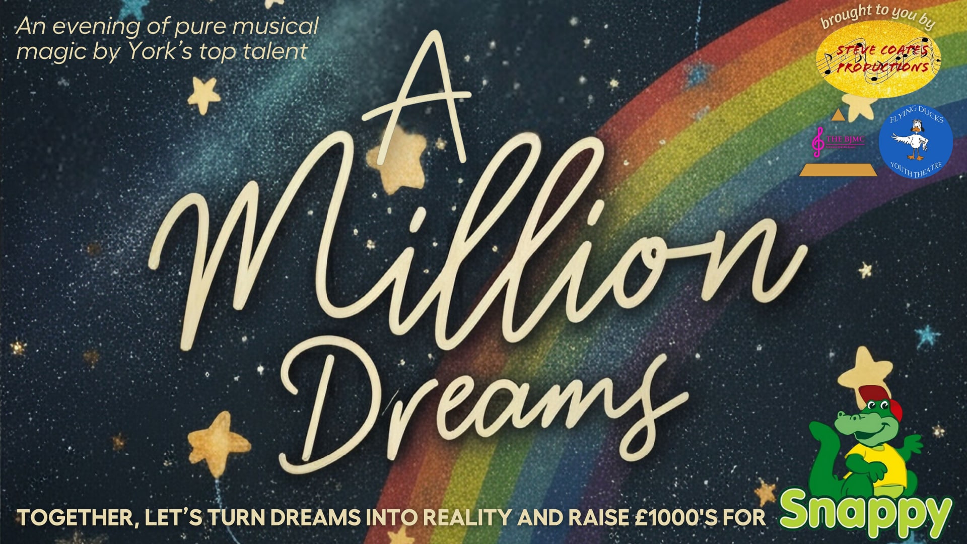 A Million Dreams - A Charity Broadway Spectacular Tickets | Grand Opera House York in York | ATG ...